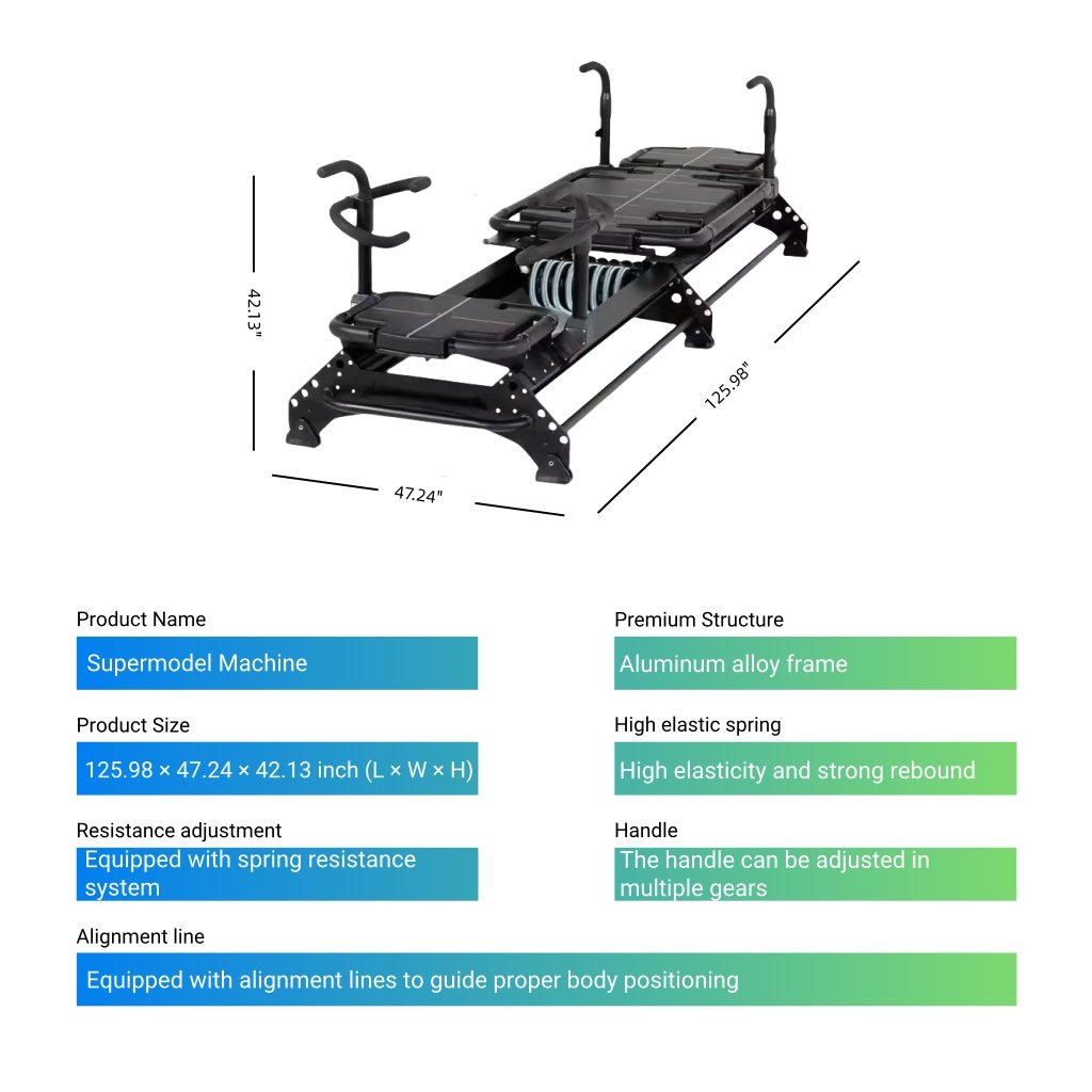 Pilates Supermodel Machine | Pilates Reformer Manufacturer